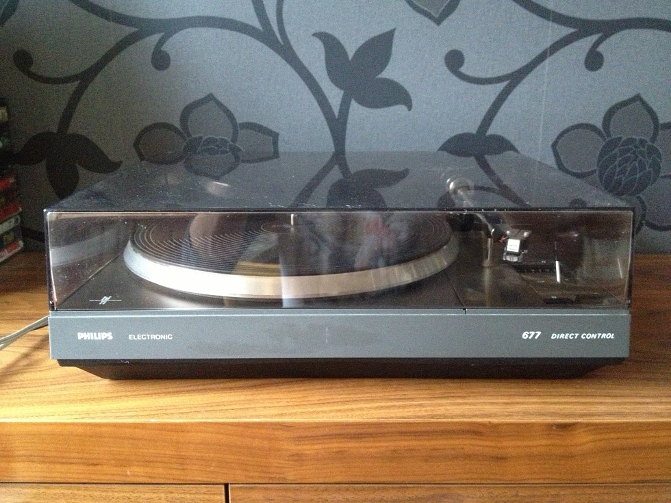 Philips 677 Skivspelare