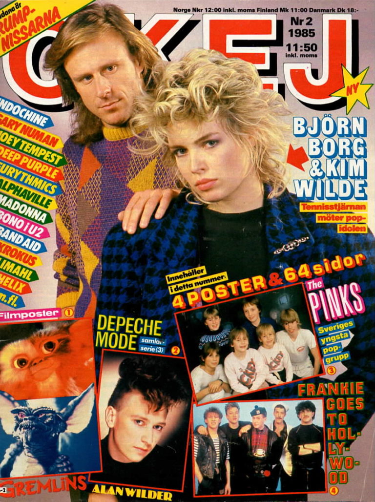 Tidningen Okej nr 2 1985 - Okejtidningar - Franksgarage.se